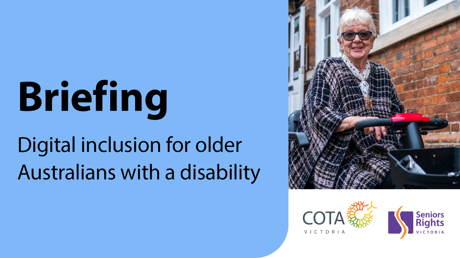 Member briefing: Digital inclusion for older Australians with a ...